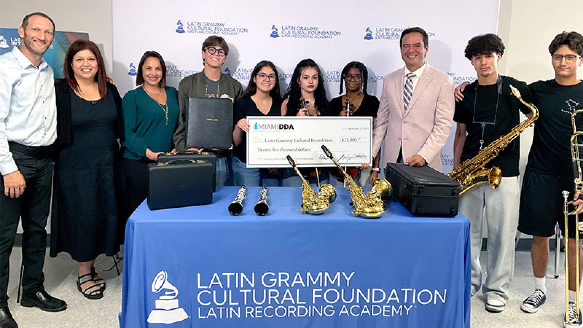 NWSA Receives Generous Instrument Donation | MDC News